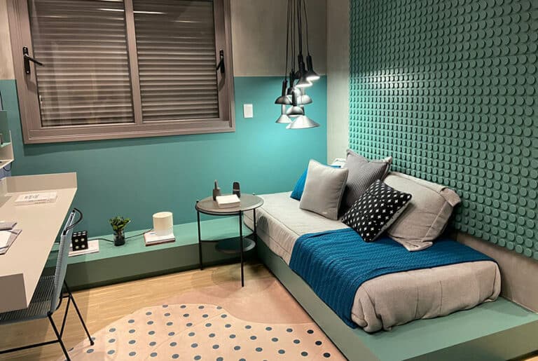 Verde e azul: traga a natureza para o seu apartamento