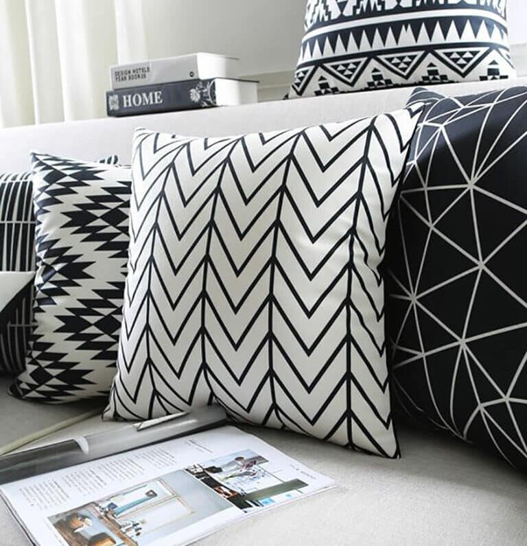 As grandes aliadas na decoração: estampas geométricas